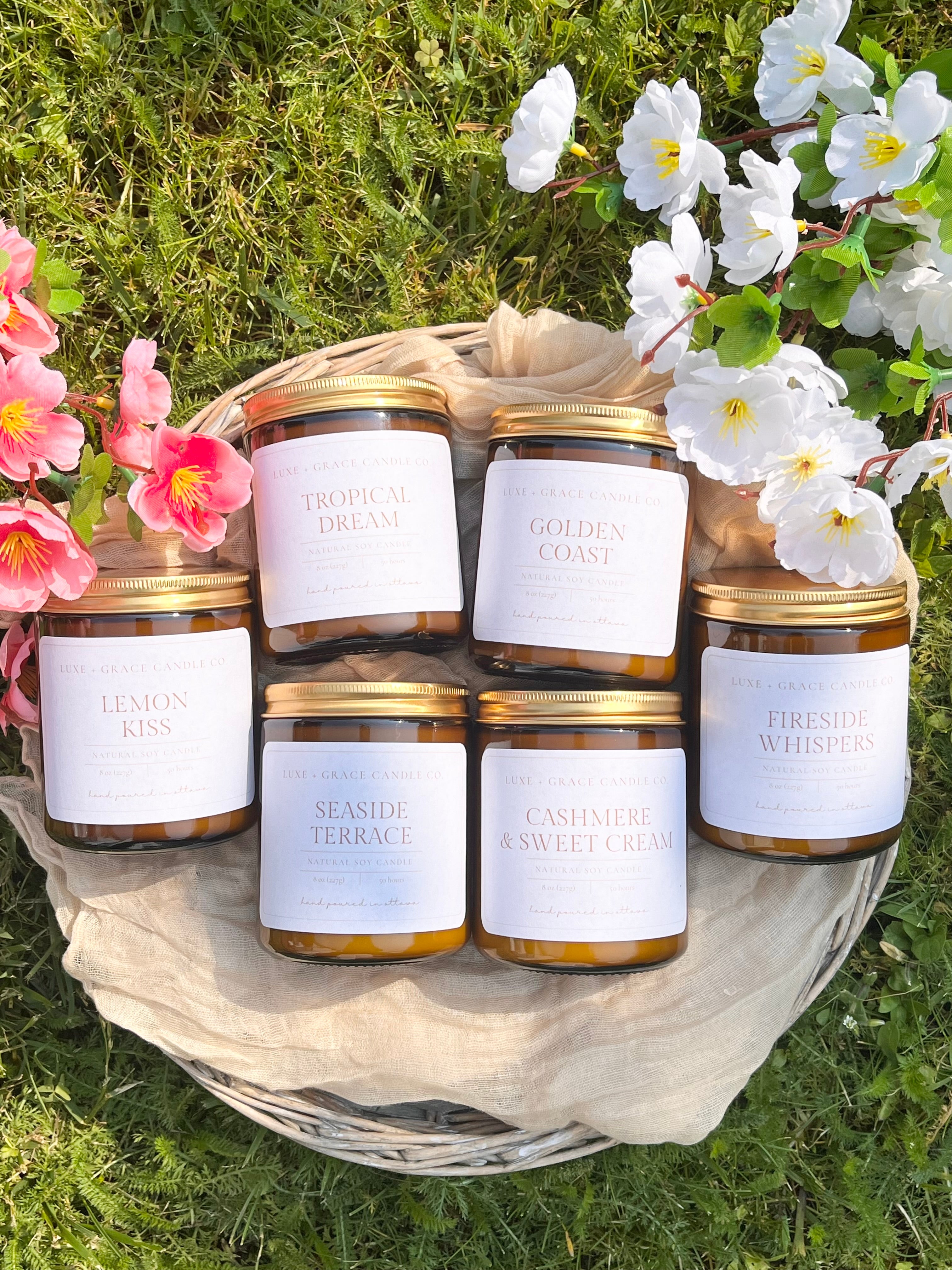 Luxe + Grace Candle Co. | Natural Soy Wax Candles